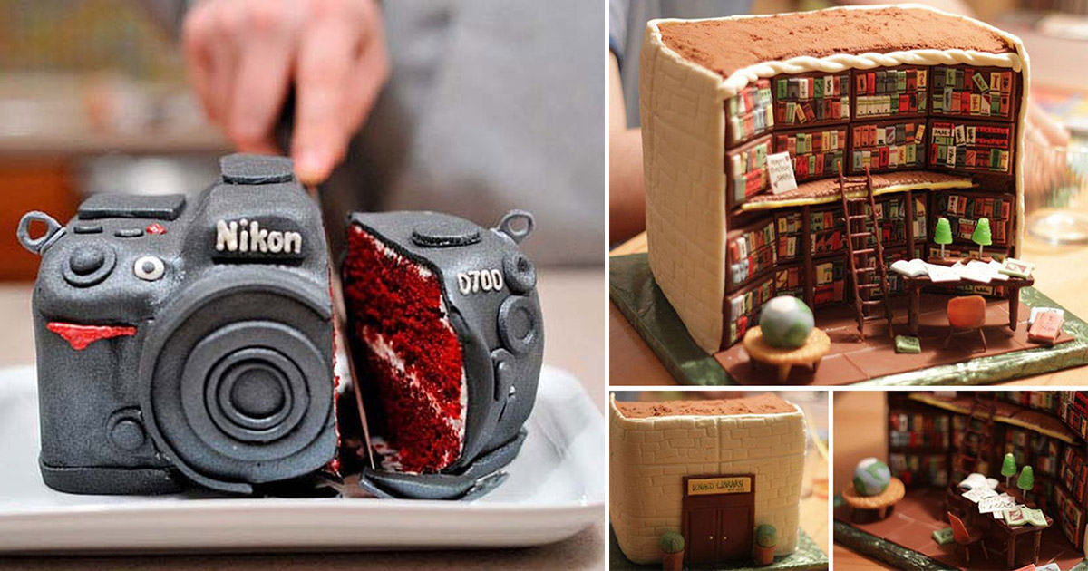 20 Unbelievable Cakes That Are too Good to Be Eaten